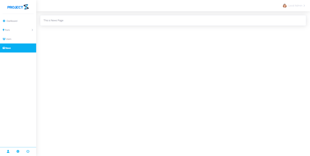 Add custom menu in dashboard sidebar and setup a page - Project Zealous
